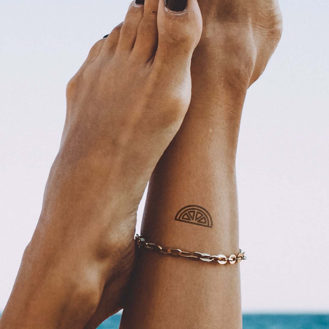 Lemon Slices - New Technology | Temporary Tattoo | inkster – Inkster